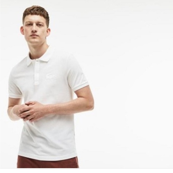 Lacoste | Shirts | Lacoste Men Slim Fit Crocodile Logo Polo | Poshmark